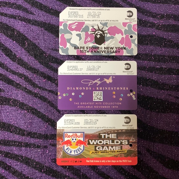 Other | 3 New Collectible Rare Metrocards | Poshmark